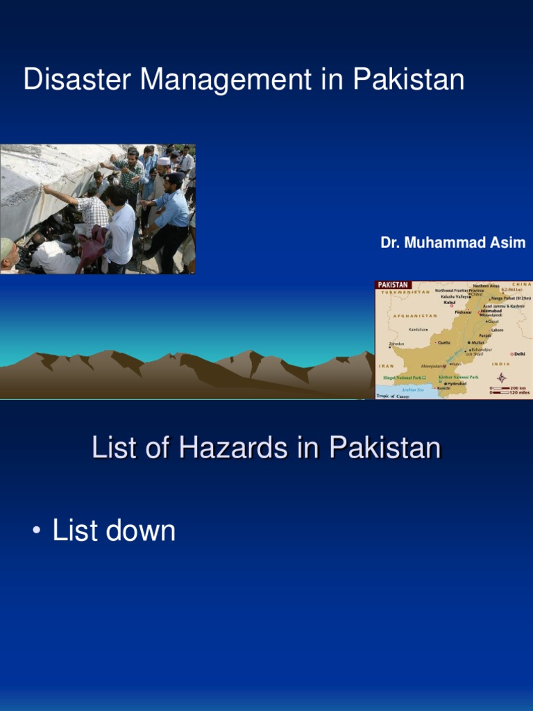 Pakistan's Disaster Management Evolution | PDF | Emergency Management ...