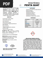 Sani-Chlor 12 Ficha Técnica | PDF | Agua | Medicina CLINICA