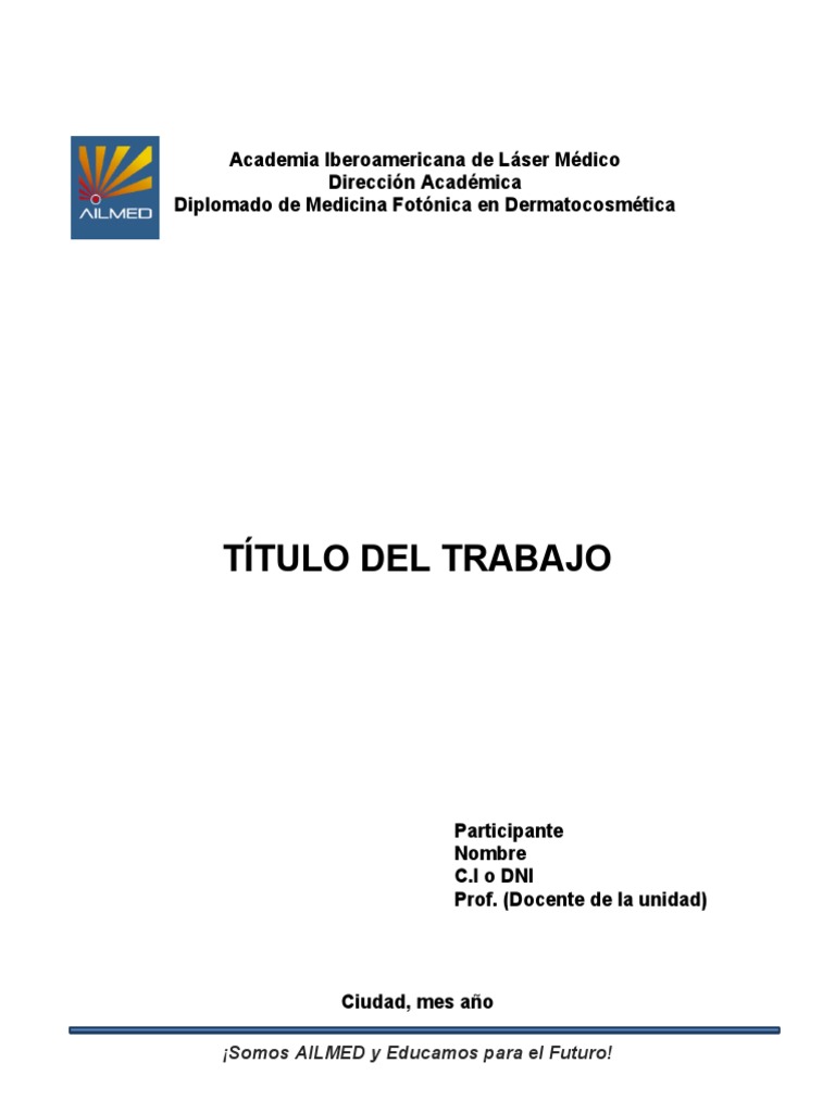 Plantilla para La Elaboración de Trabajos en Formato Word | PDF