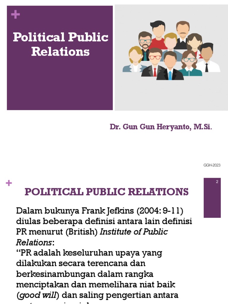Materi 11 - Political Public Relations | PDF