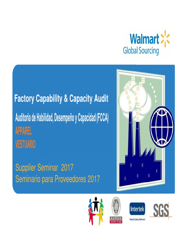 Auditoría FCCA en Walmart 2017 | PDF