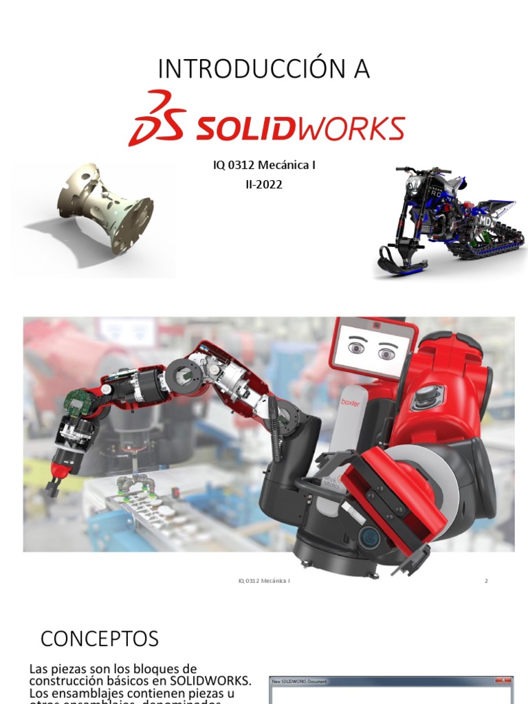 Operaciones básicas Solidworks | PDF