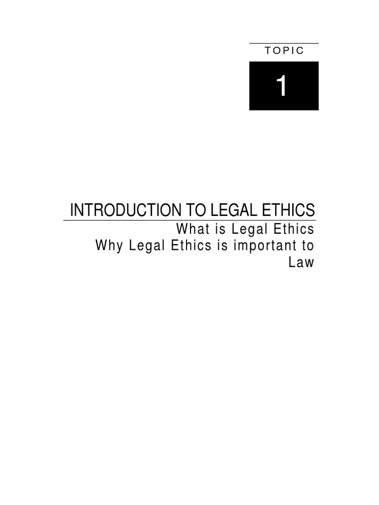 Legal Ethics for Law Students | PDF | Lawyer | Jurisdiction