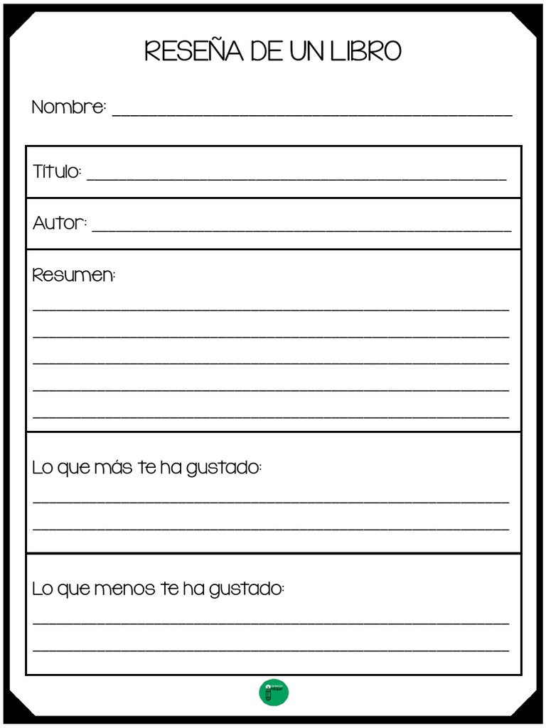 Resena de Libro | PDF