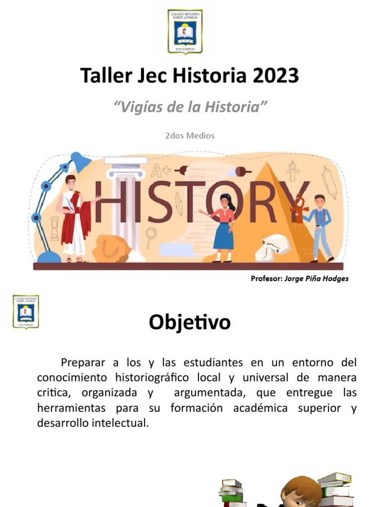 Presentación Taller Jec Historia 2023 | PDF