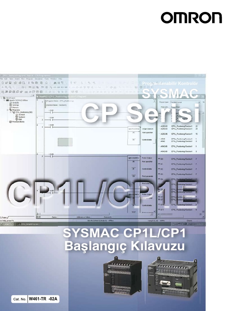 CP Serisi: Sysmac Cp1L/Cp1 Başlangıç Kılavuzu | PDF