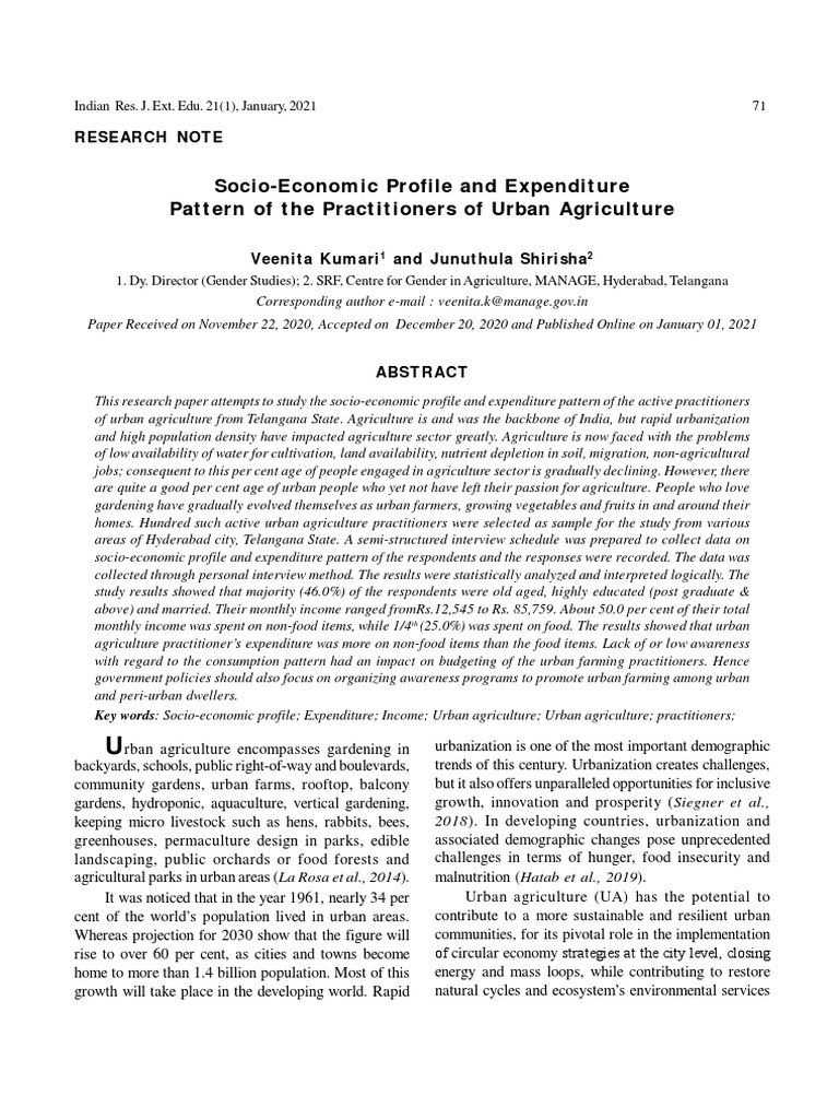 24 Socio-Economic Profile and Expenditure | PDF | Cost Of Living ...