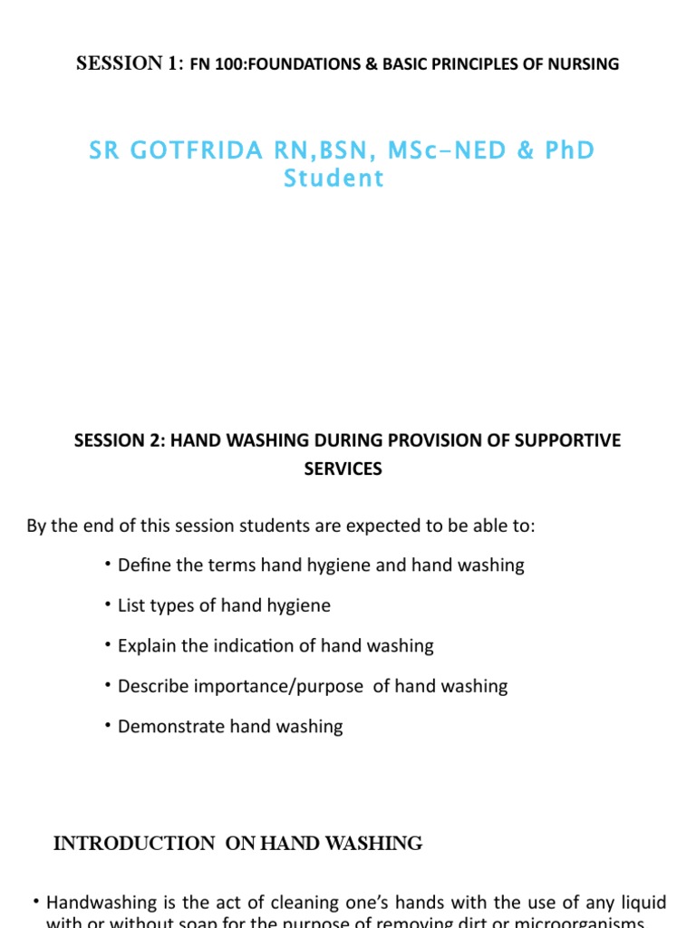 Presentation1HAND WASHING | PDF | Hand Washing | Hygiene