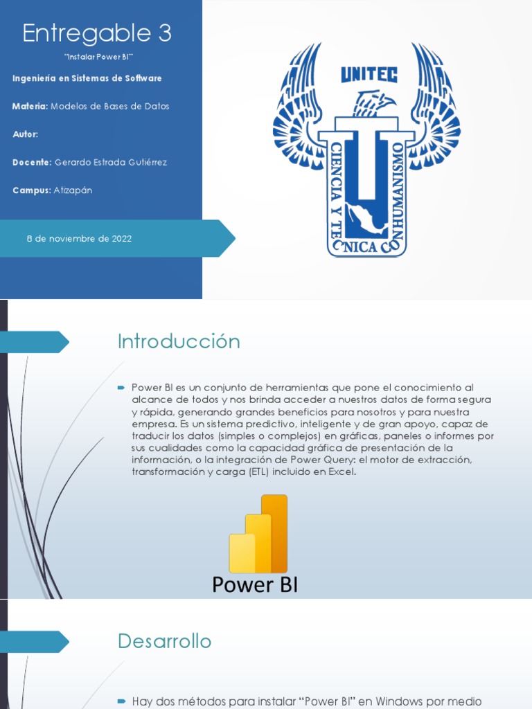 Entregable 3 Modelo de Bases de Datos | PDF | Mi sql | Microsoft