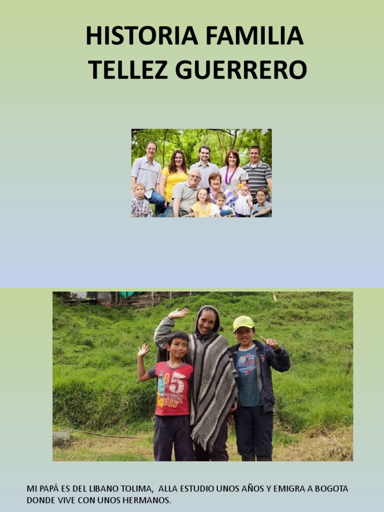 Historia de Mi Familia | PDF | Arte | Salud y bienestar