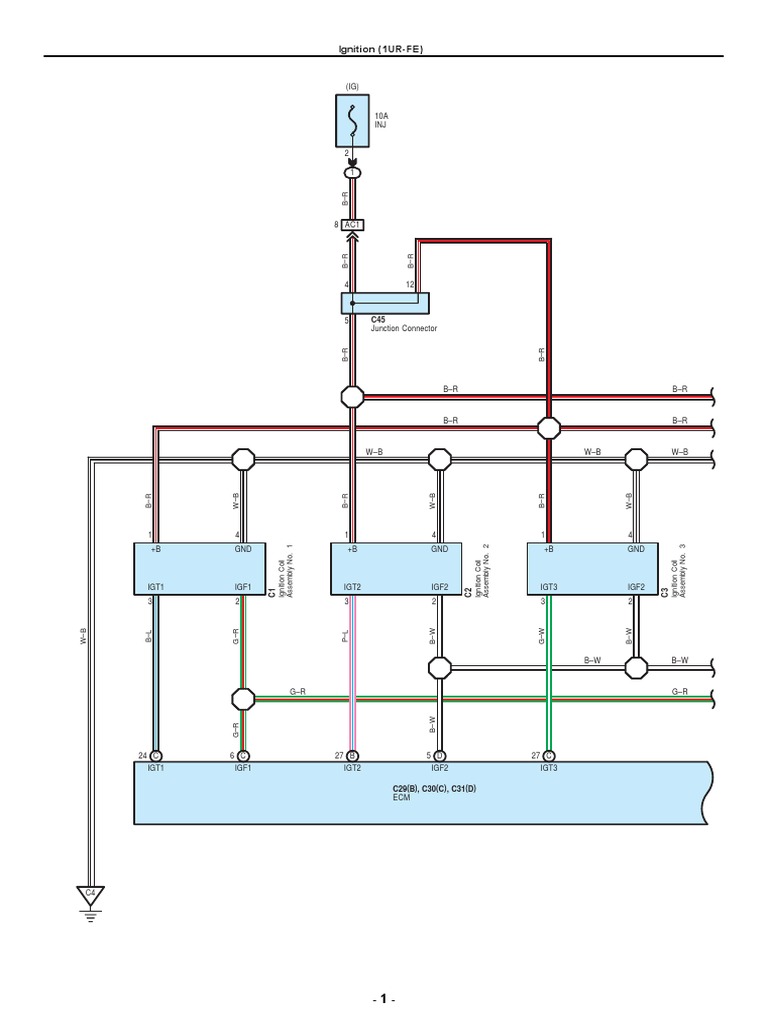 Ignition (1UR-FE) | PDF
