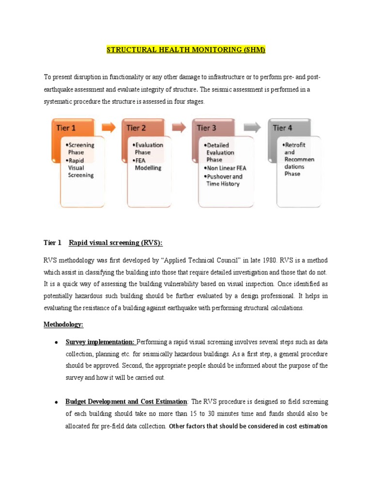 Structural Health Monitoring | PDF | Hazards