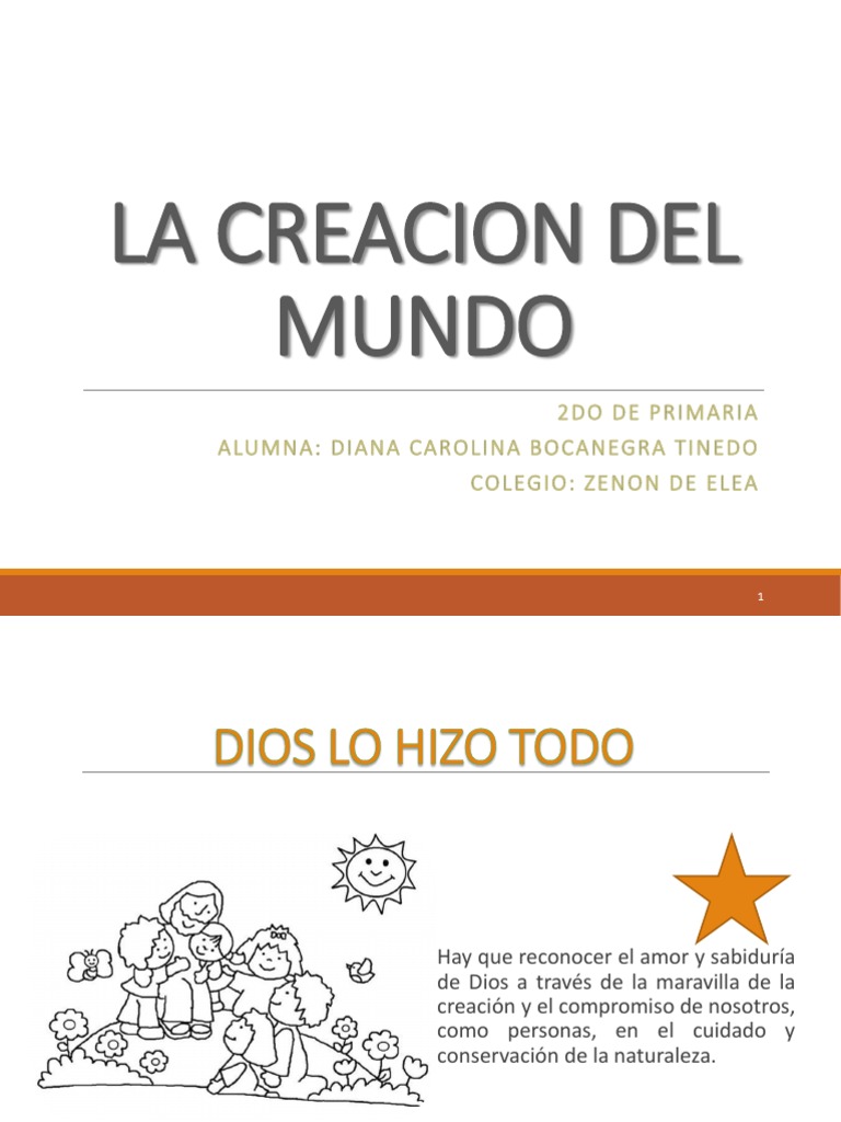 La Creacion Del Mundo | PDF | Mitos de la creación