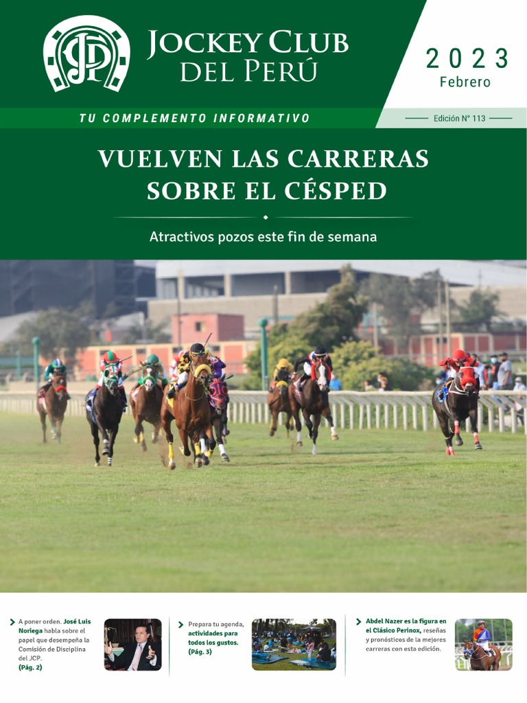 Revista Jockey Club 113 | PDF | Disciplinas