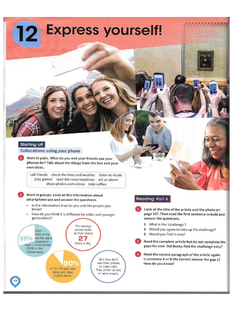 Unit 12 - Express Yourself | PDF