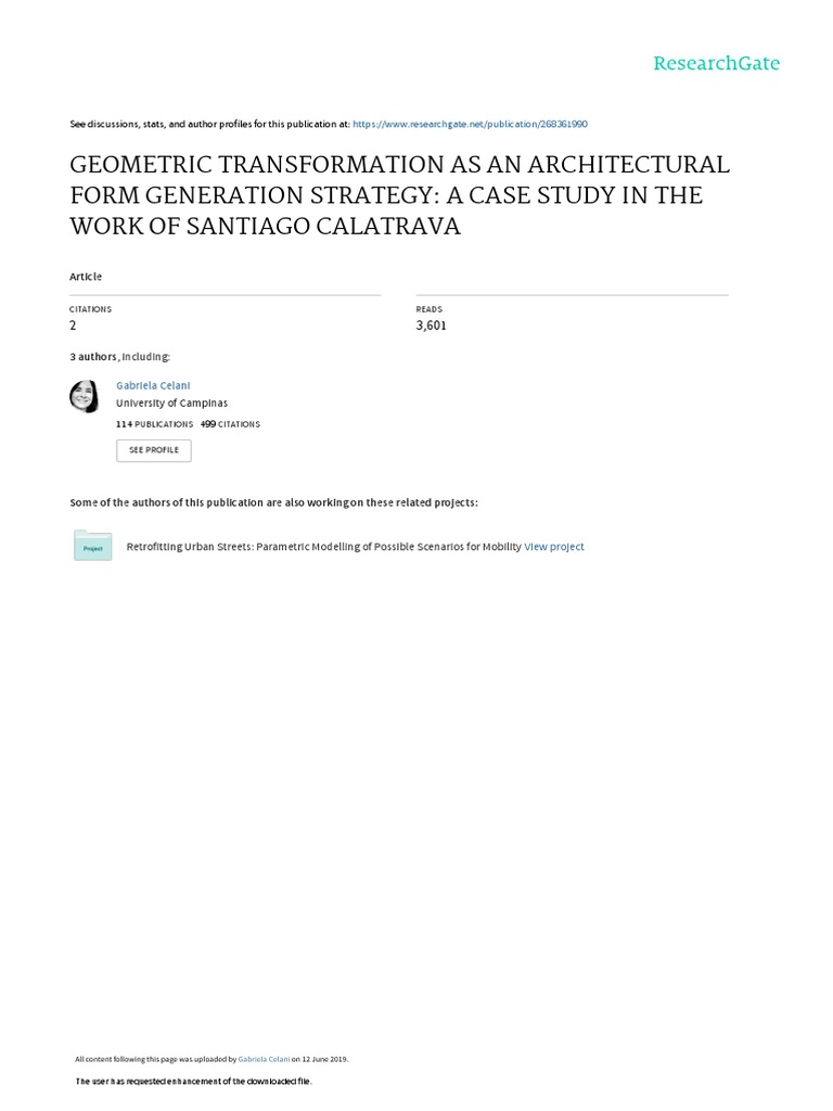 GEOMETRIC_TRANSFORMATION_AS_AN_ARCHITECTURAL_FORM_ | PDF | Shape | Geometry