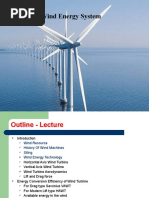Wind Turbine Parts & Functions | PDF | Gear | Wind Turbine