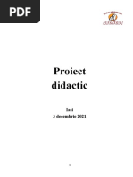Proiect Didactic AVAP Ghetuta Lu Mos Nicolae | PDF