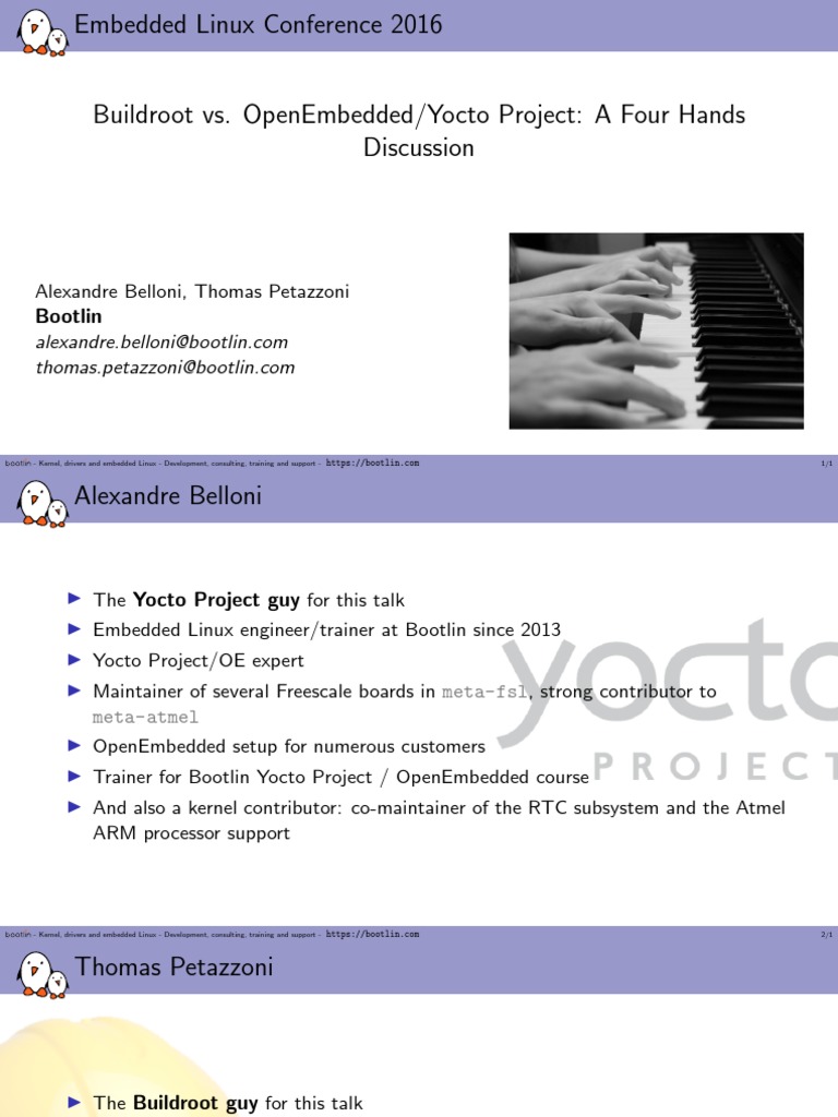 Buildroot vs. OpenEmbedded - Yocto Project | PDF Buildroot vs. OpenEmbedded - Yocto Project | PDF