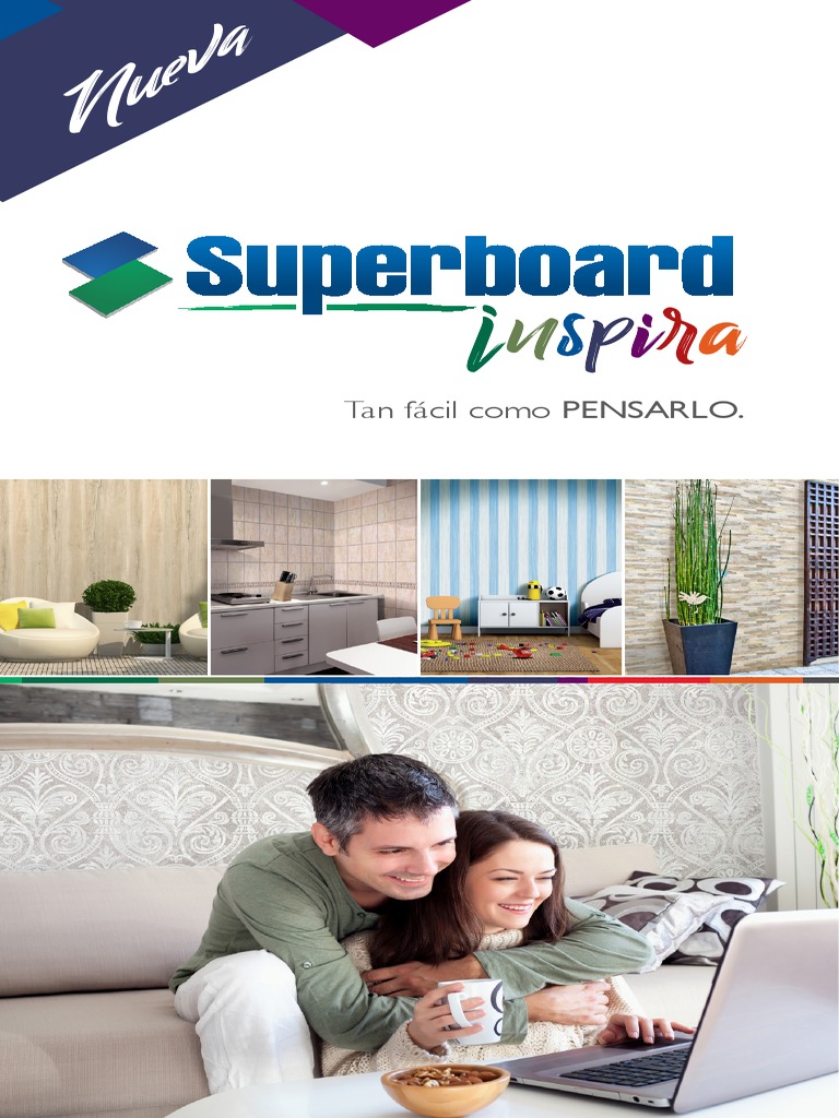 Placa Superboard Inspira | PDF | Tornillo | Adhesivo