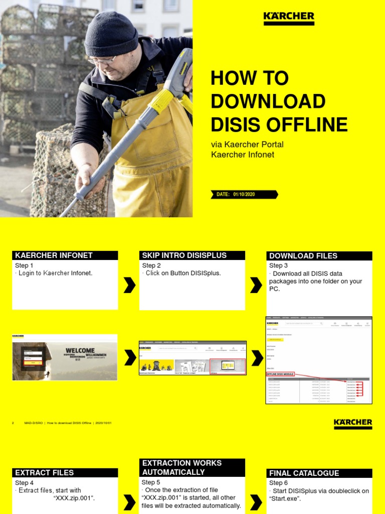 Downloading DISIS Offline Guide | PDF