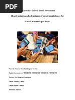 HSB Sba Final | PDF | Questionnaire | Food And Drink