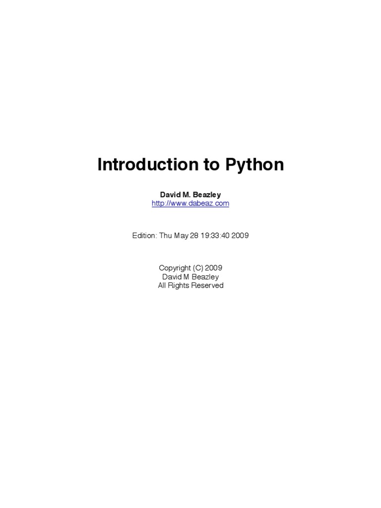 Python Binder Pdf C Programming Language String Computer Science