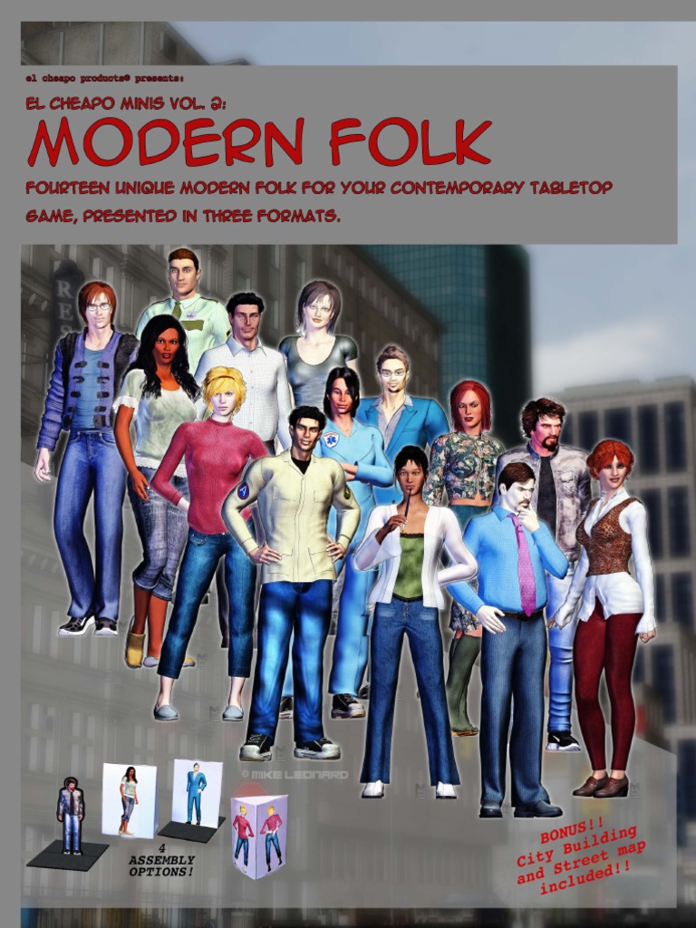 El Cheapo Minis Vol 2 Modern Folk | PDF