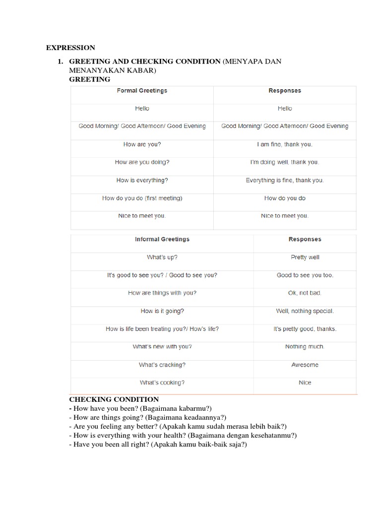 English Expression | PDF