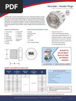 Unc Unf Metric Thread Chart Northwest Fastener | PDF | Screw | Metalworking