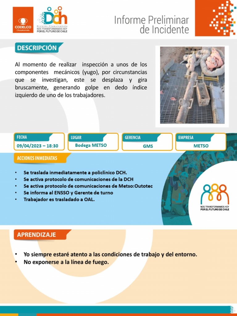 Informe Preliminar Metso GMS 09abr23 | PDF