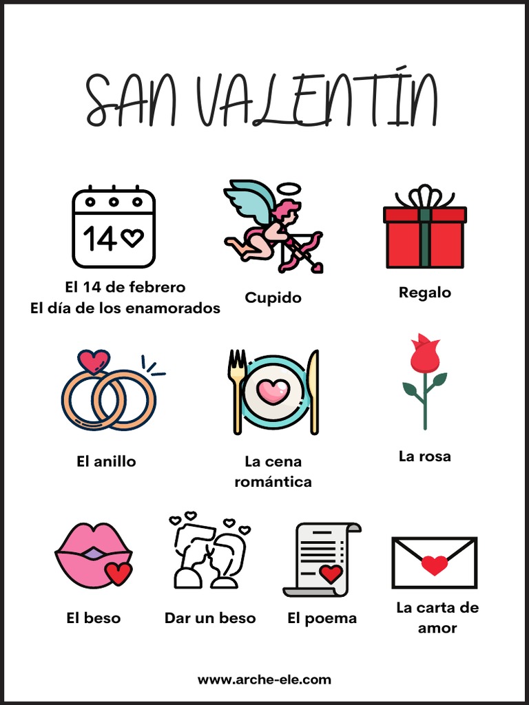 San Valentin Arche-ELE | PDF | Poesía