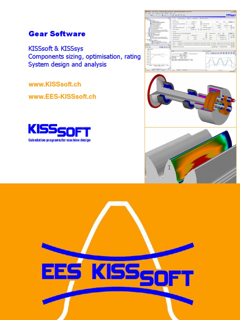 KISSsoft Product Brochure | Gear | Transmission (Mechanics)