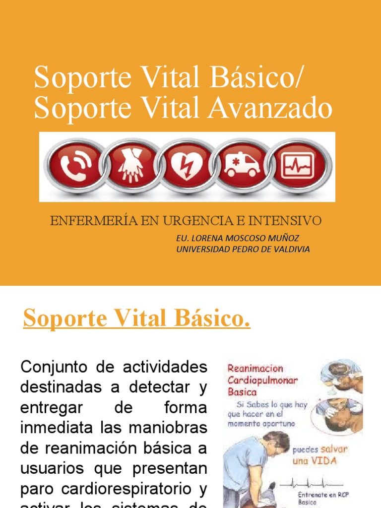 Soporte Vital Básico y Avanzado | PDF | Reanimación cardiopulmonar | Paro cardíaco