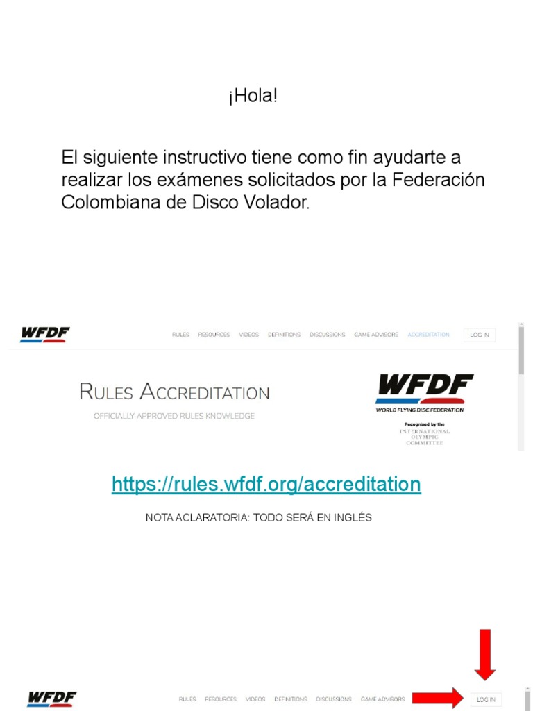 Acreditación WFDF | PDF | Informática