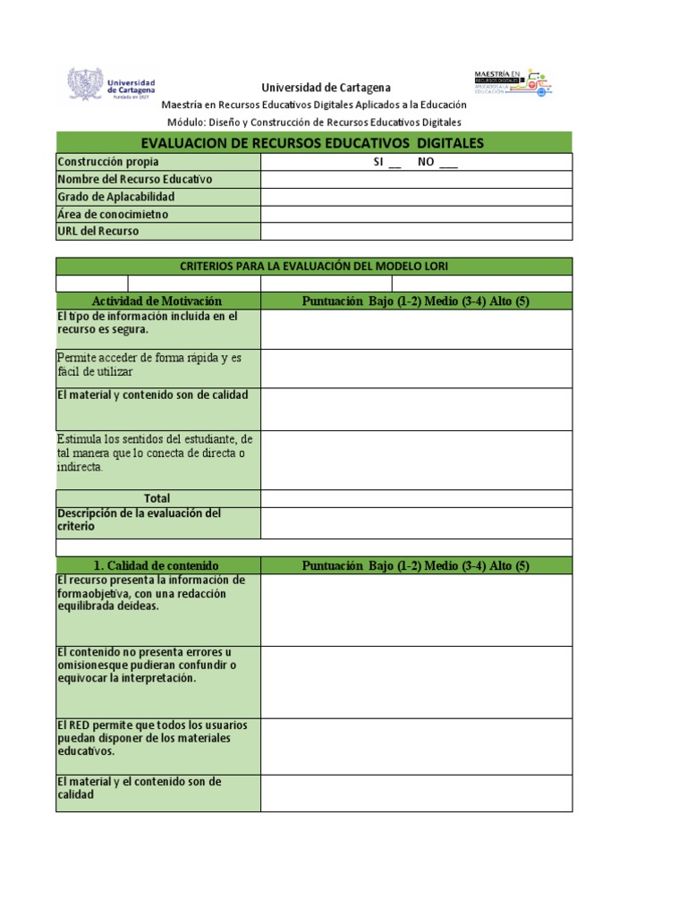 Instrumento Lori | PDF | Evaluación | Cognición