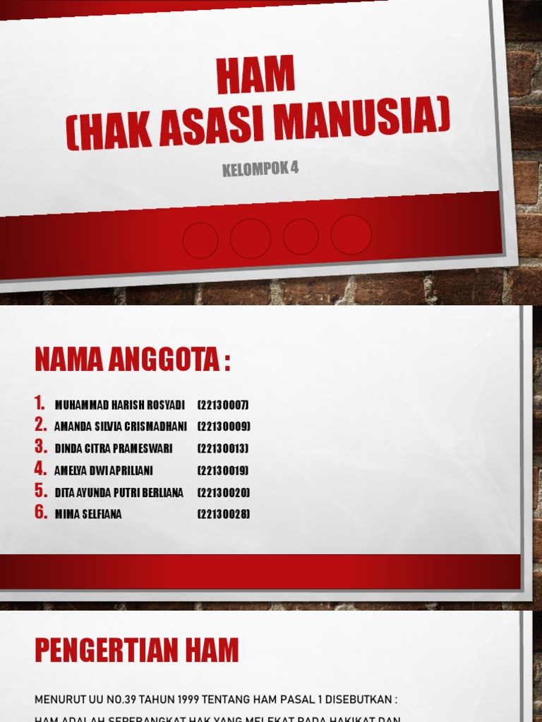 PPT HAM | PDF