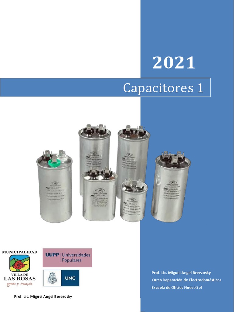 Capacitores 1 | PDF | Condensador | Energia electrica