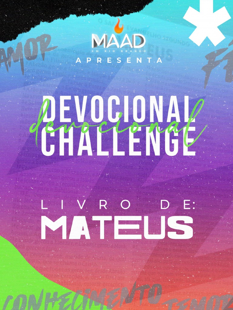 Devocional do Evangelho de Mateus | PDF | Jesus | O Reino de Deus