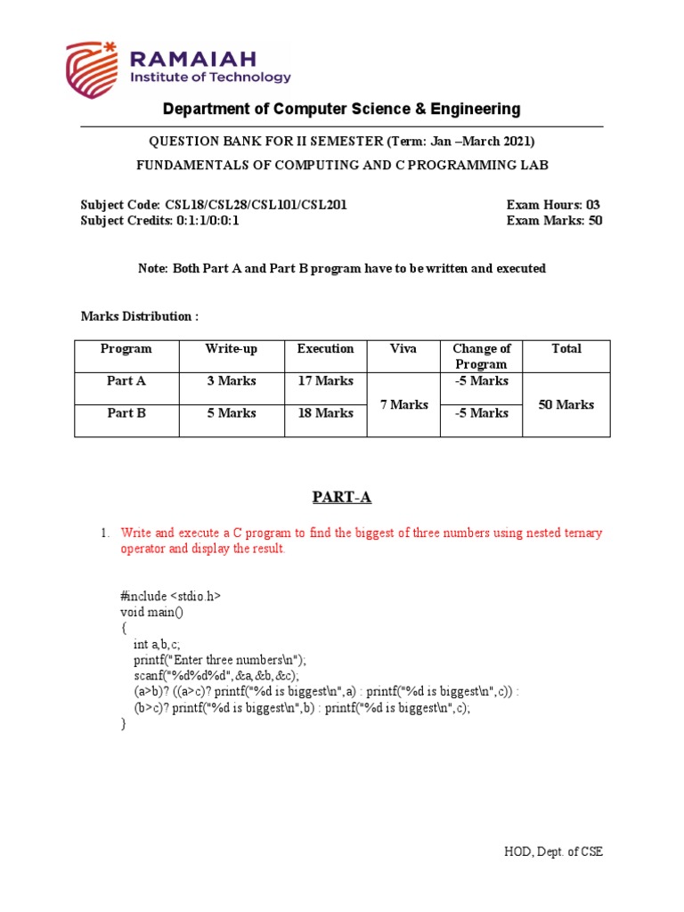 FOC CIE QB Withans | PDF | Software Engineering | Computer Science