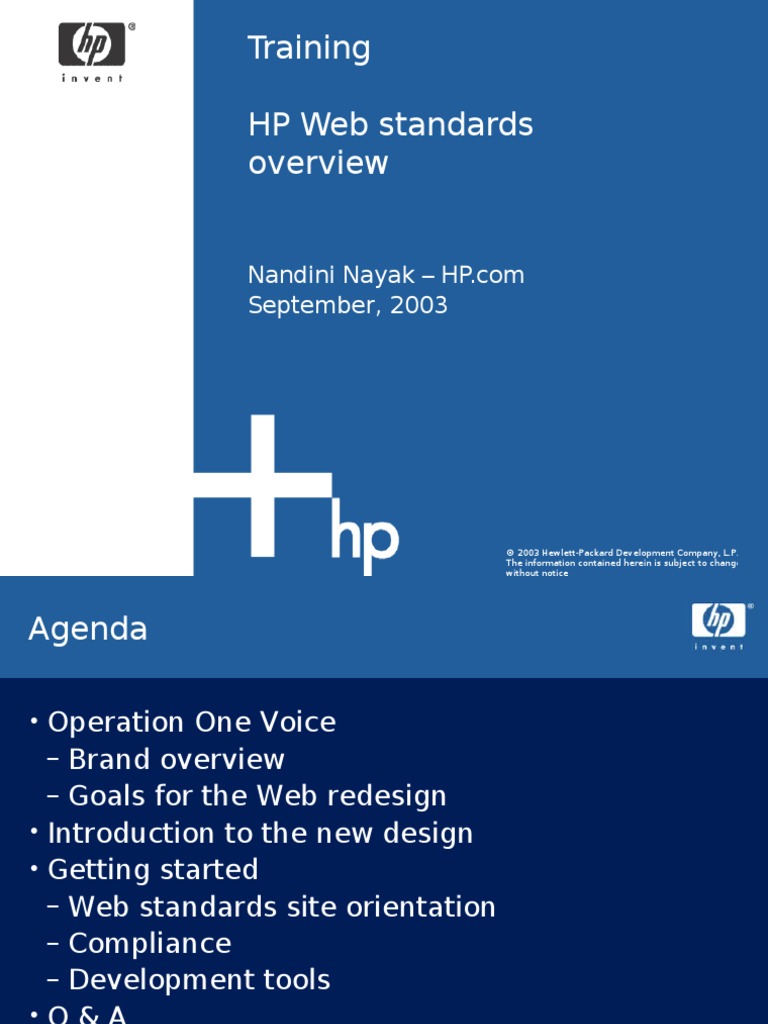 HP | PDF | Hewlett Packard | World Wide Web