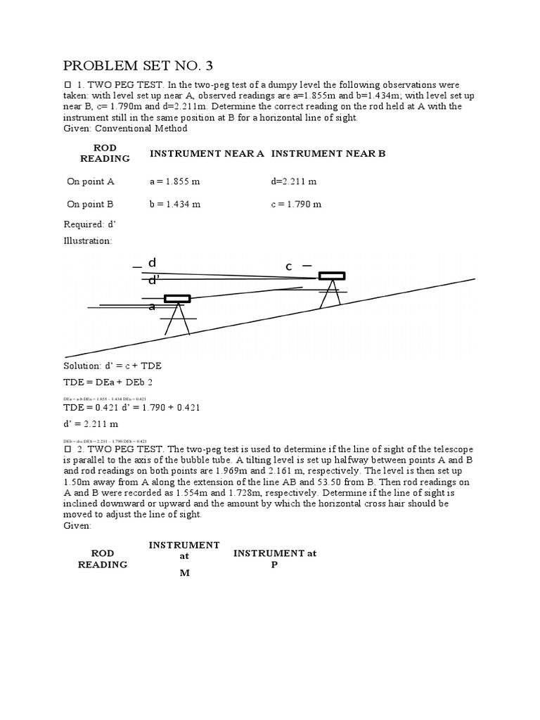 PROBLEM SET NO 3 and 4 | PDF | Refraction