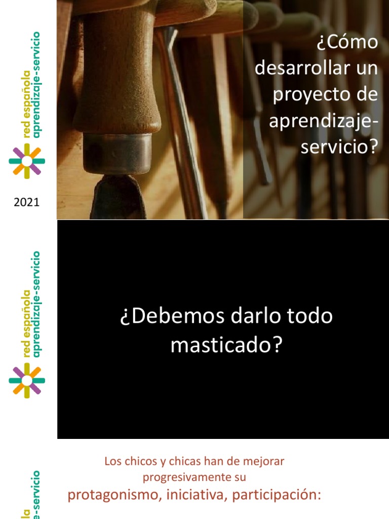 Aps Como Desarrollar Un Proyecto Aps | PDF | Aprendizaje | Evaluación