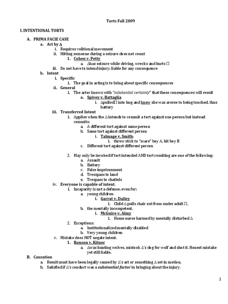 Travis Risvold Final Outline | Download Free PDF | Conversion (Law ...