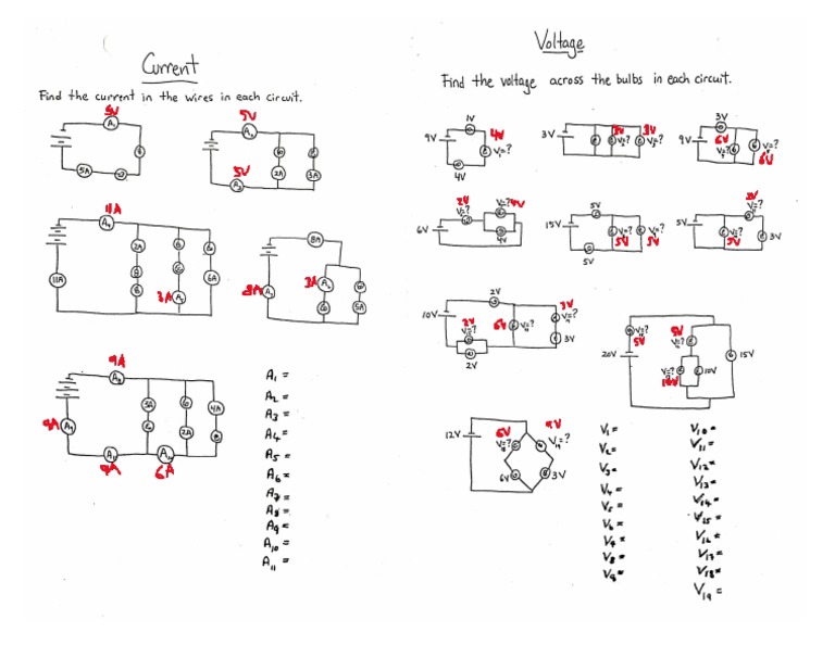 Circuits Grade 9 Electricity | PDF