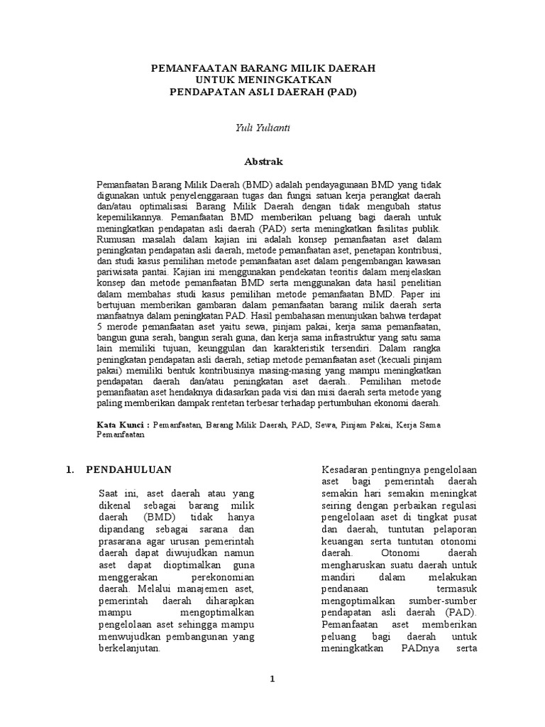 Utama - MKP - 1618204021 - Yuli Yulianti - Jurnal | PDF | Hukum