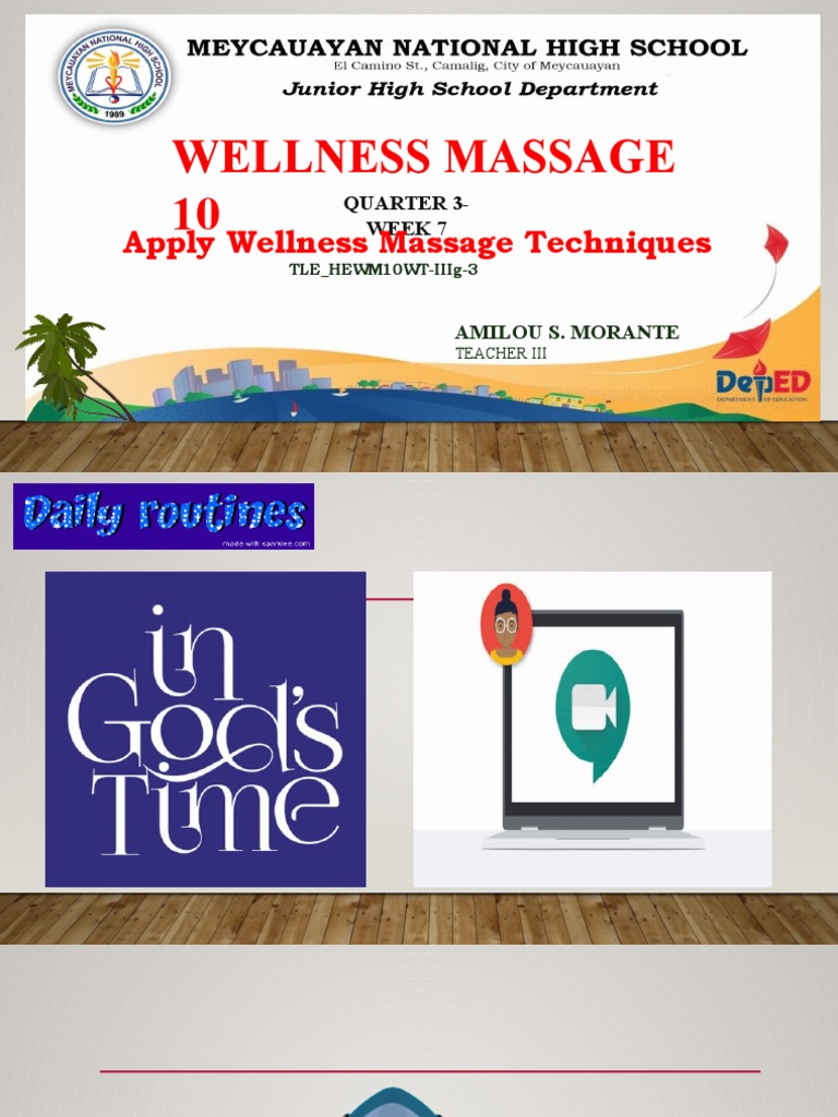 Vibration Techniques in Wellness Massage | PDF | Finger | Massage