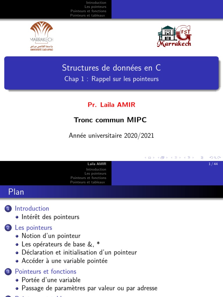 Comprendre les pointeurs en C | PDF | Pointeur (programmation) | Variable (informatique)