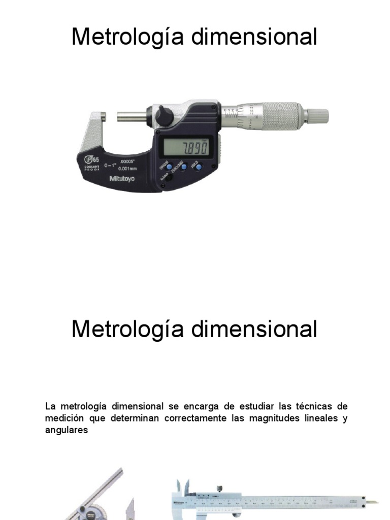 Metrologia Dimensional | PDF | Metrología