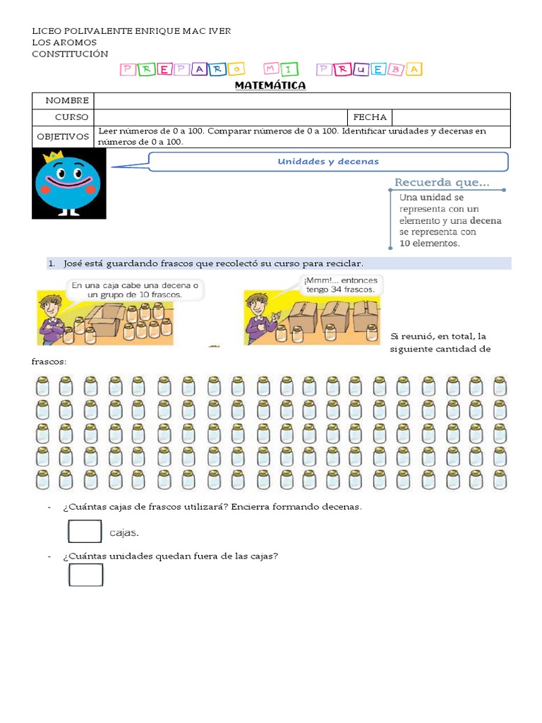 Guía Estudio Matemática Segundo Básico Pdf